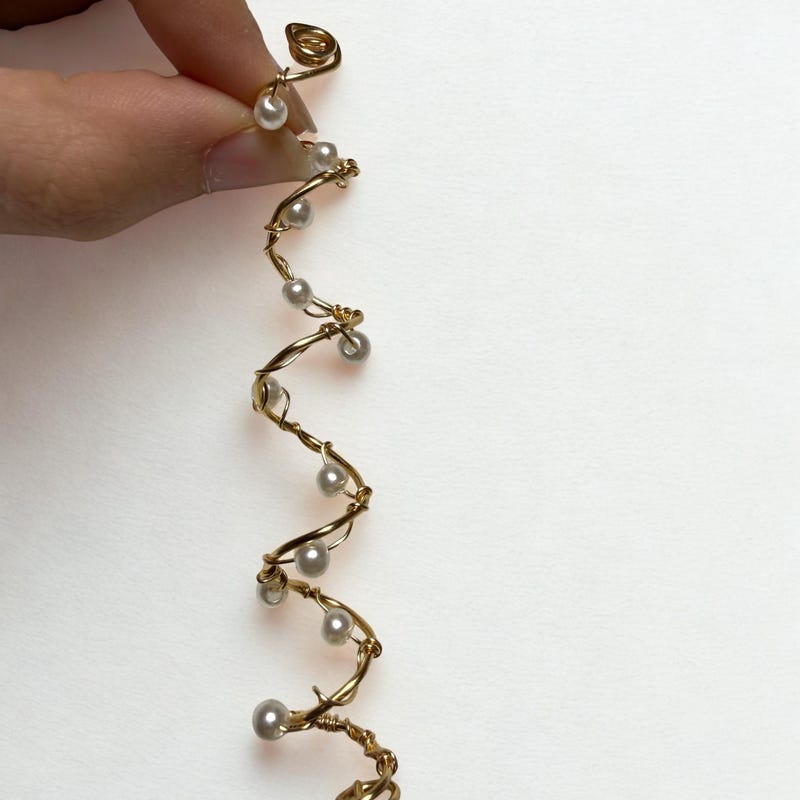 Pearl Hair Cuffs - Etsy