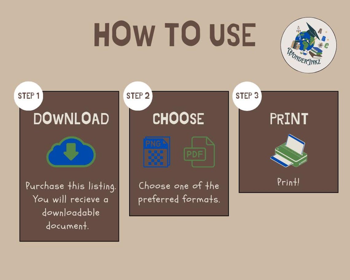 50 Animal Coloring Pages for School Kids Educational Homeschool PDF ...