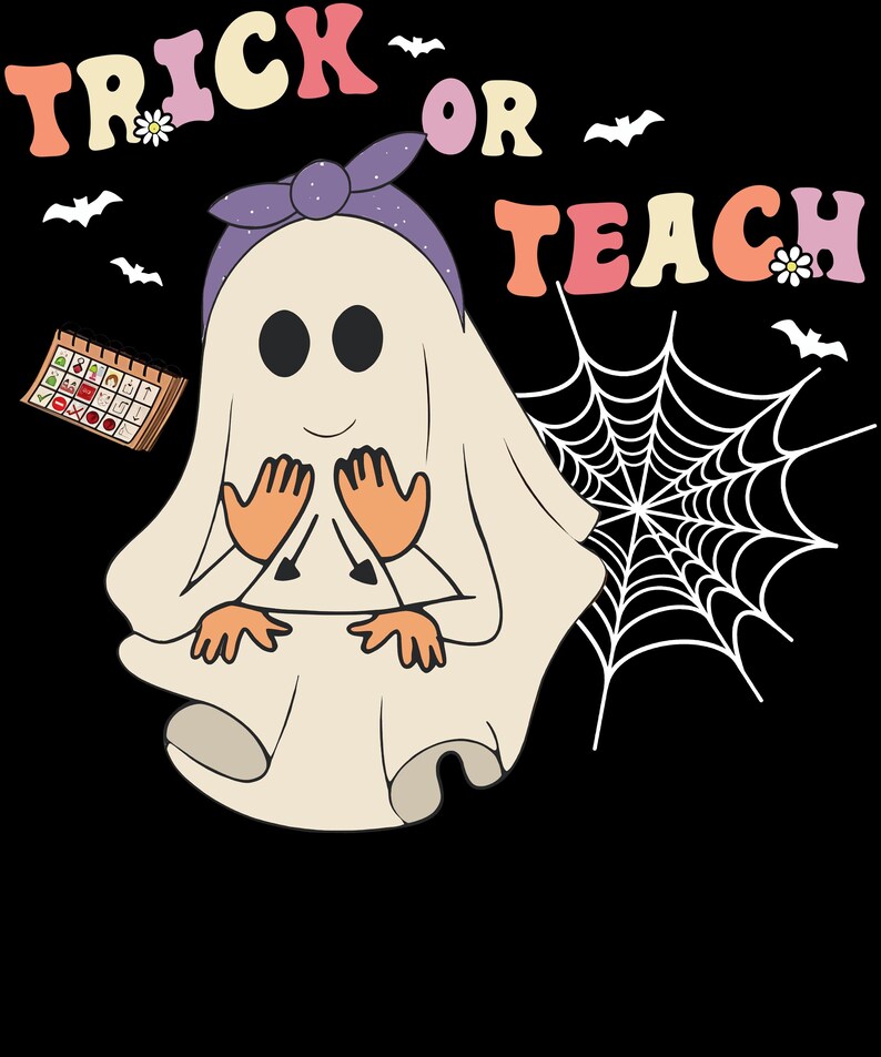 SPED Teacher Halloween Png, All Done Sign Language Png, Speech ...