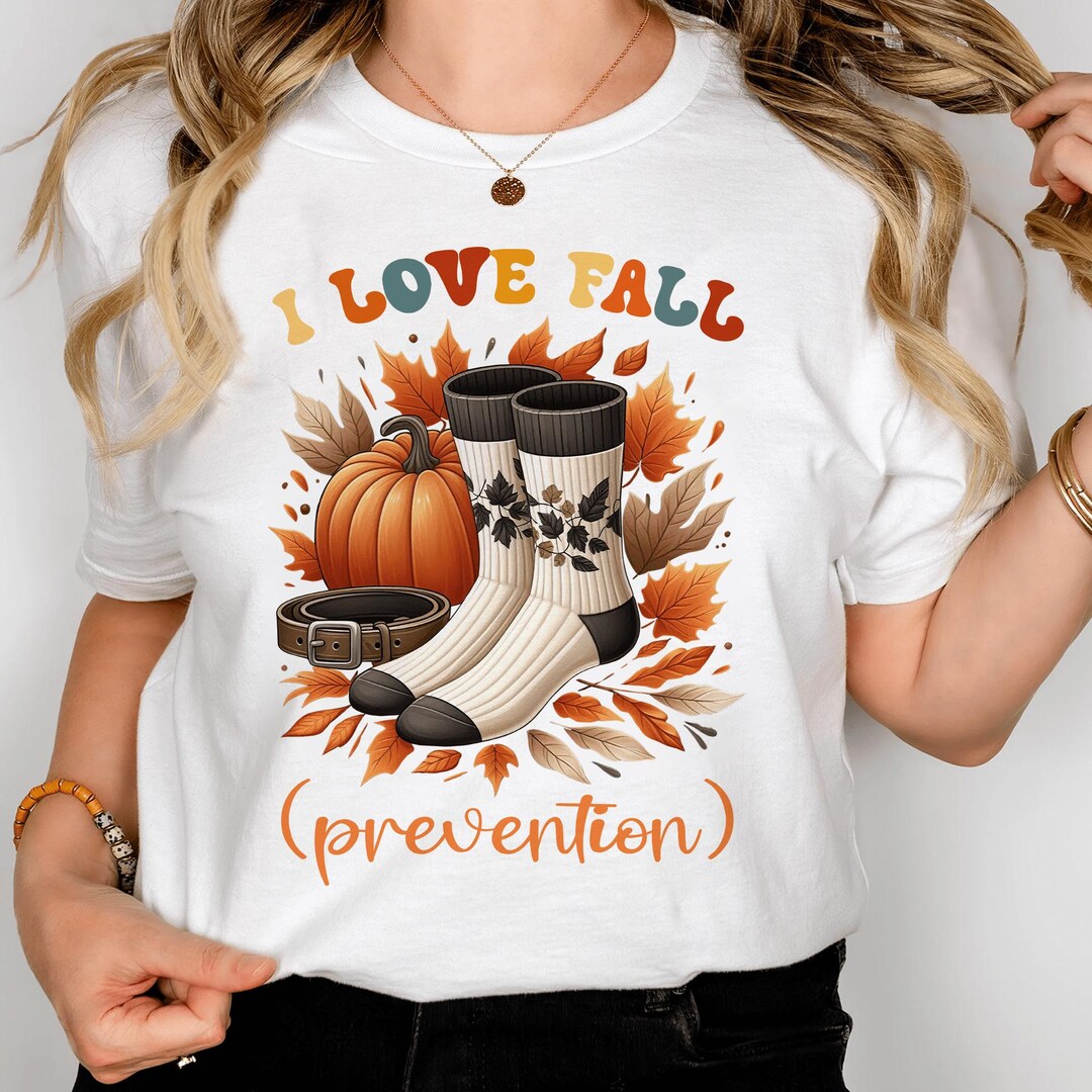 I Love Fall Prevention Png, Thanksgiving Nurse Png, OT Png, Physical ...