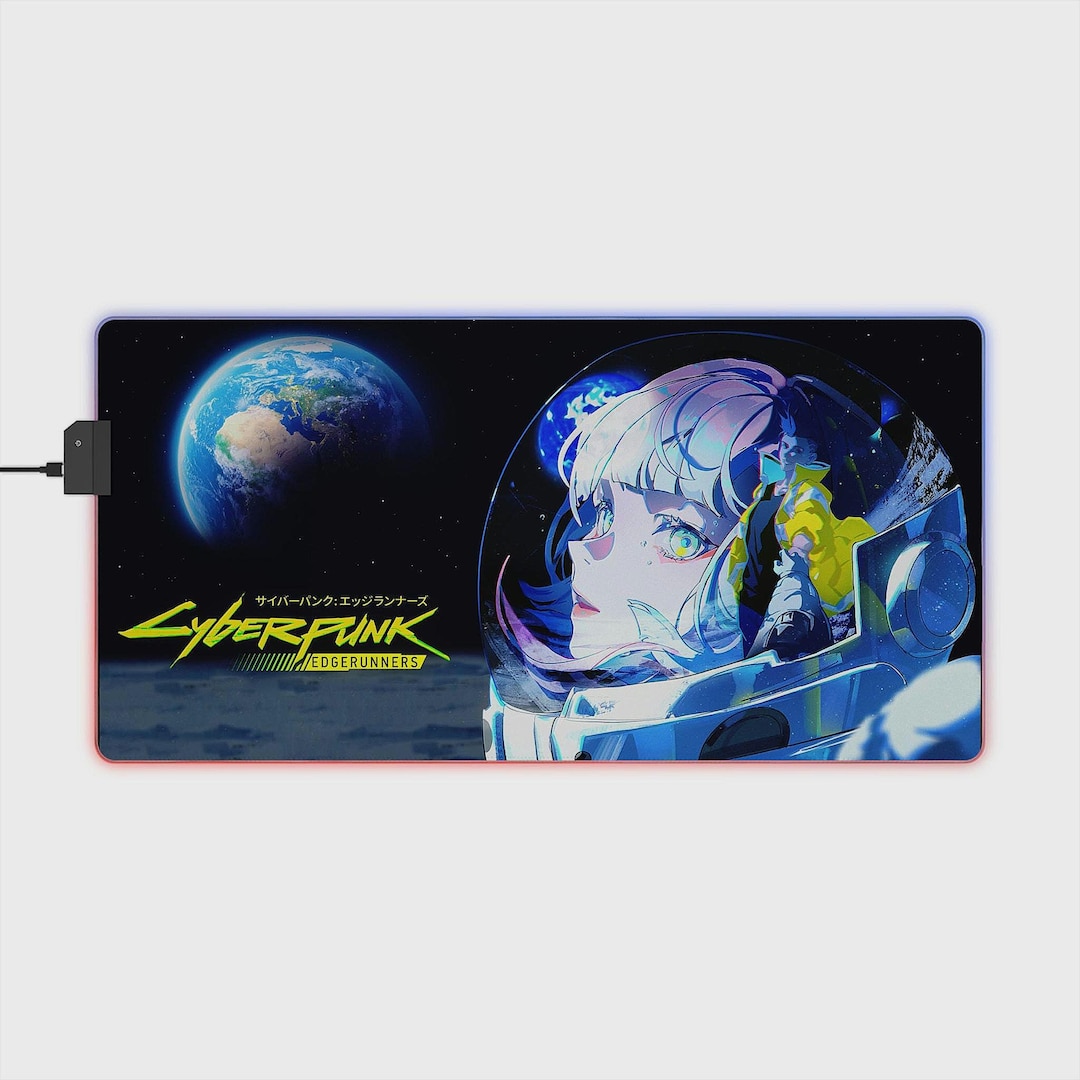 Cyberpunk Edgerunners LED Gaming Mouse Pad - Etsy