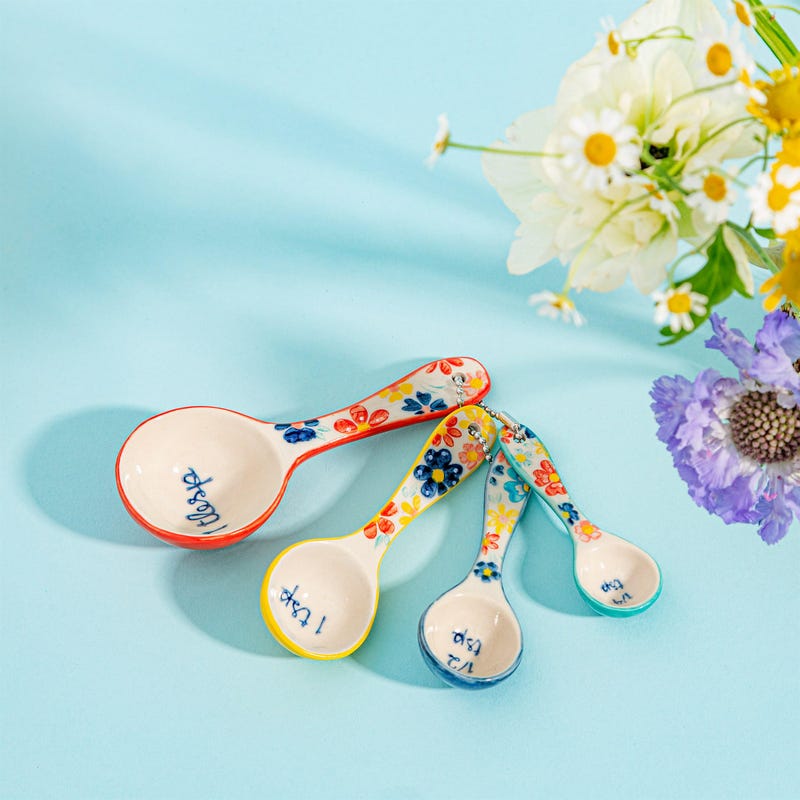 Ceramic Measuring Spoons - Etsy