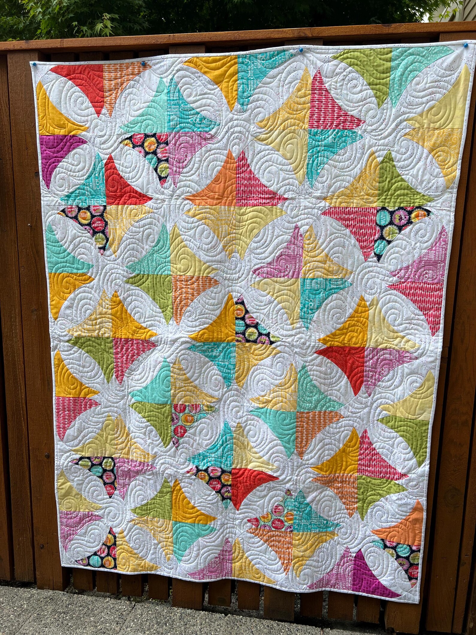Winner's Bouquet Quilt With Soda Theme - Etsy