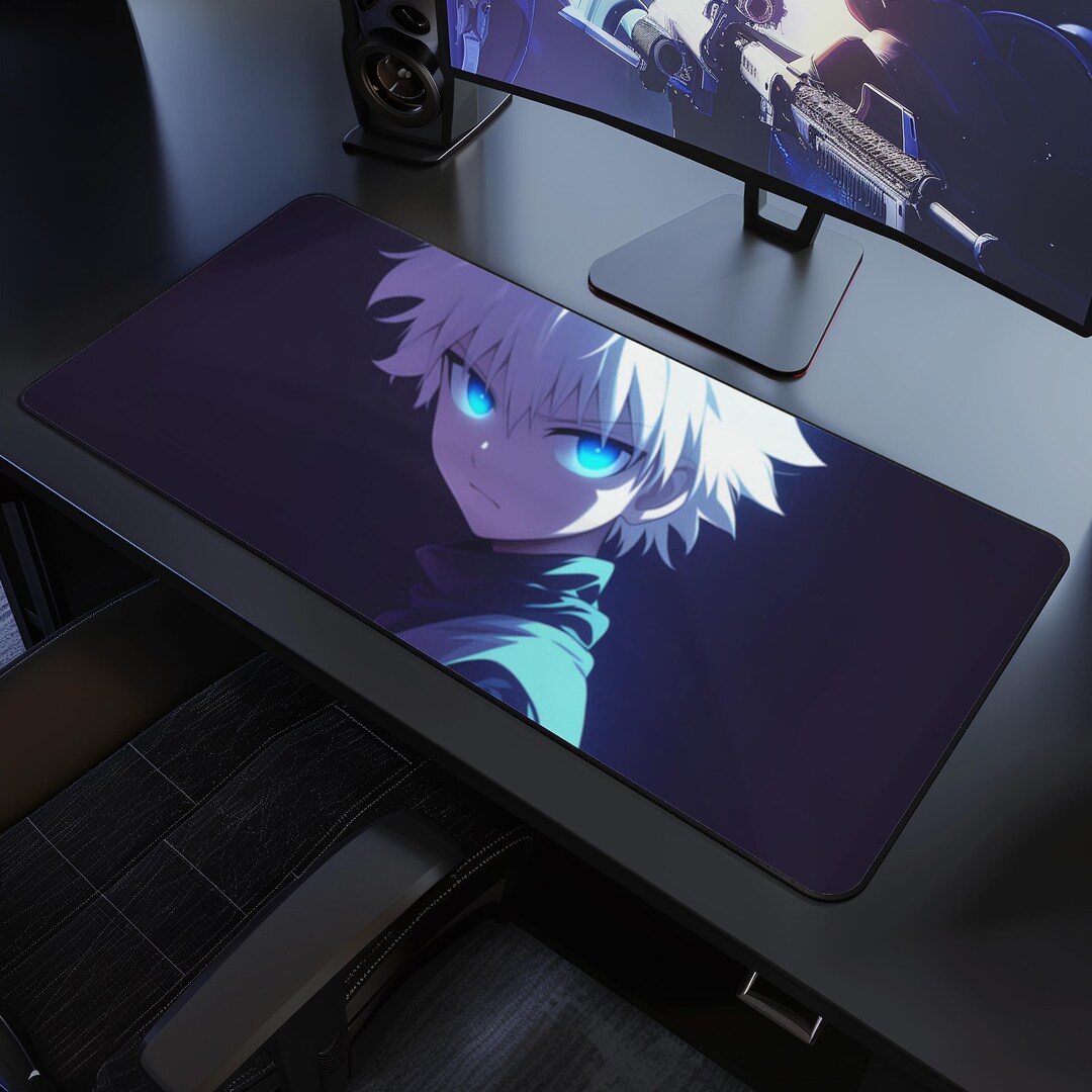 Hunter X Hunter Killua Anime Desk Mat Gamer Gift for All Japanese Manga ...