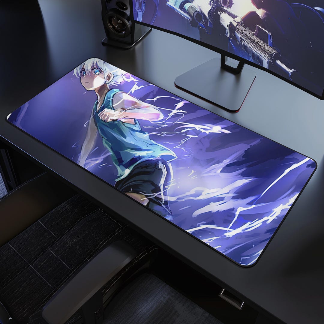 Hunter X Hunter Killua Anime Desk Mat Gamer Gift for All Japanese Manga ...