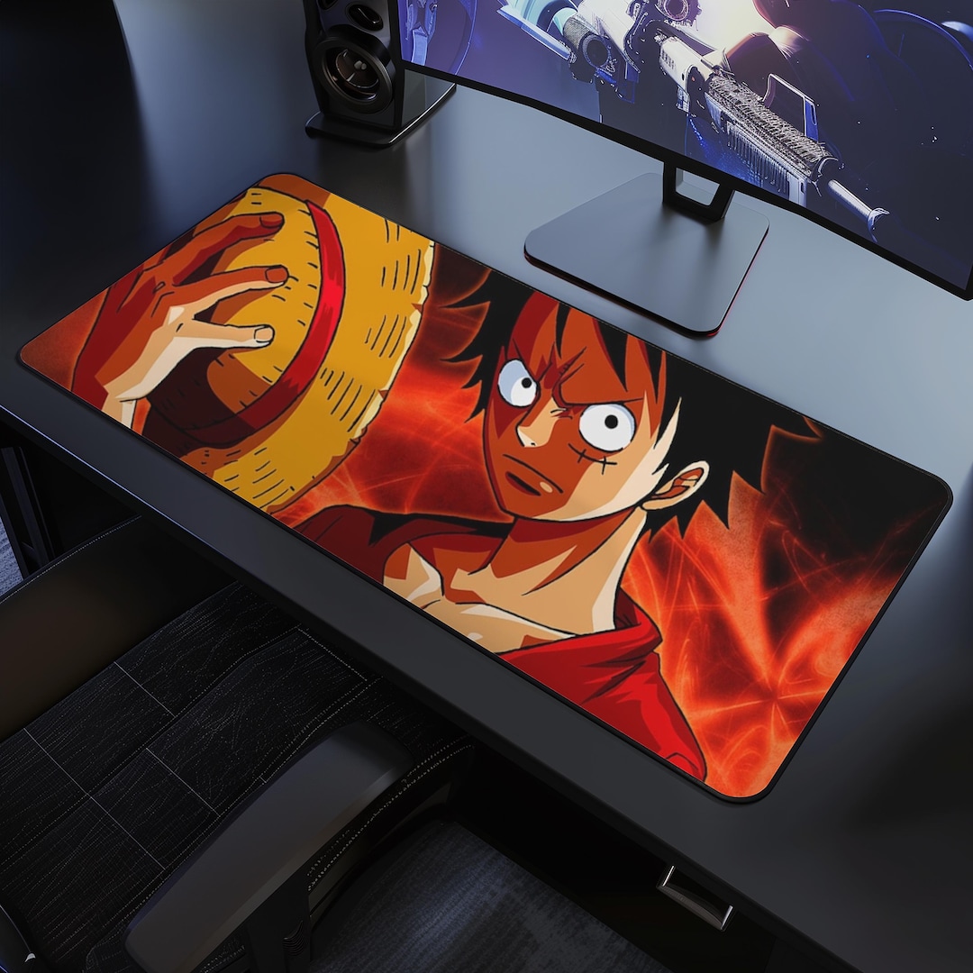 One Piece Luffy Anime Desk Mat 3 Sizes L XL XXL Gamer Gift for All ...