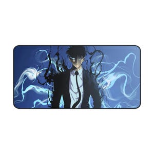 Solo Leveling Sung Jinwoo Desk Mat 3 Sizes Mouse Pad Korean Anime ...
