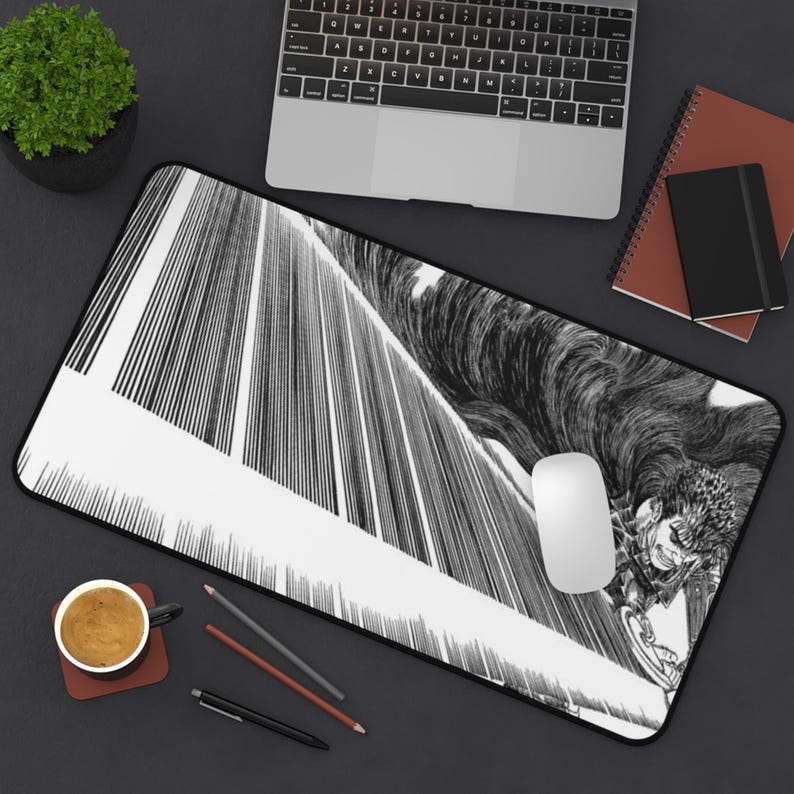 Berserk Guts Anime Desk Mat Retro Japanese Anime Gamer Gift for All ...