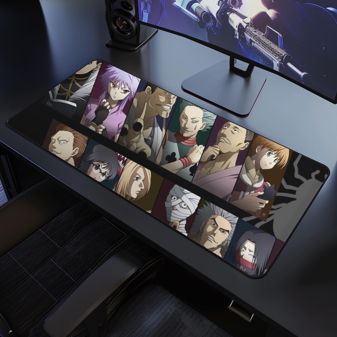 Hunter X Hunter Killua Gon Phantom Crew Anime Desk Mat Gamer Gift for A ...