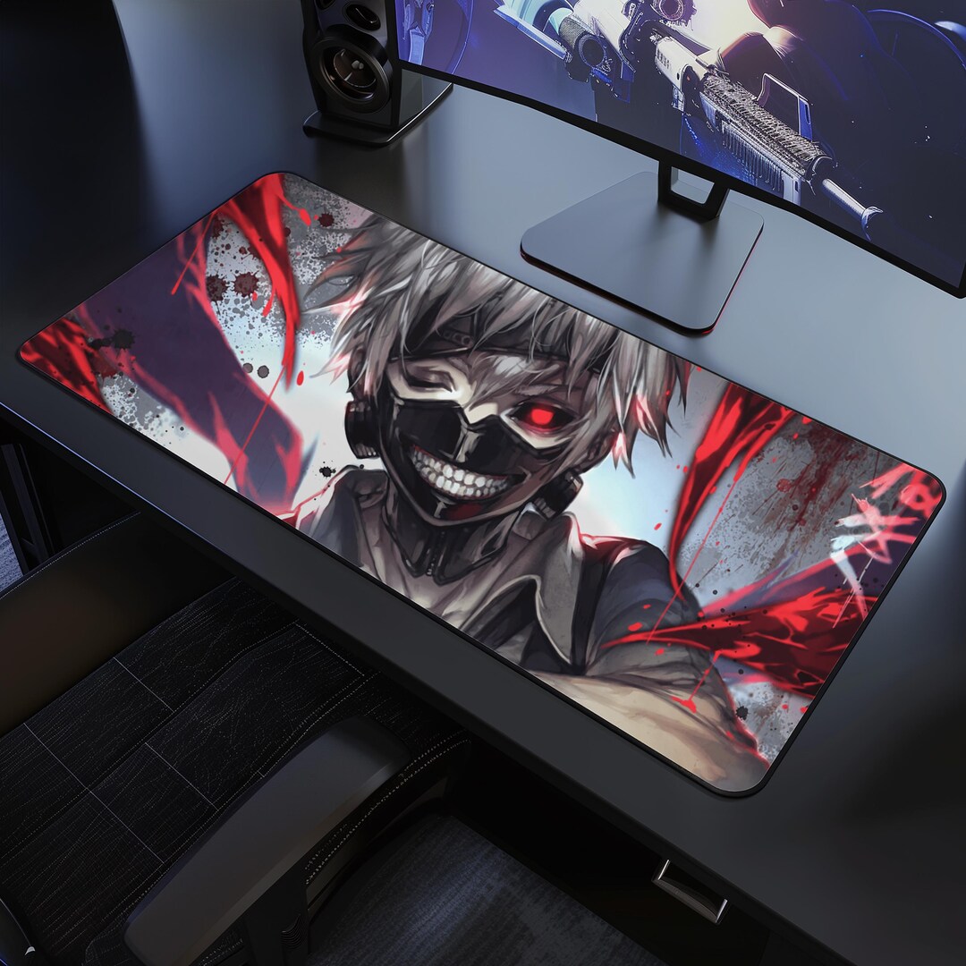 Tokyo Ghoul Anime Desk Mat Japanese Manga Playmat 3 Sizes Large XL XXL ...