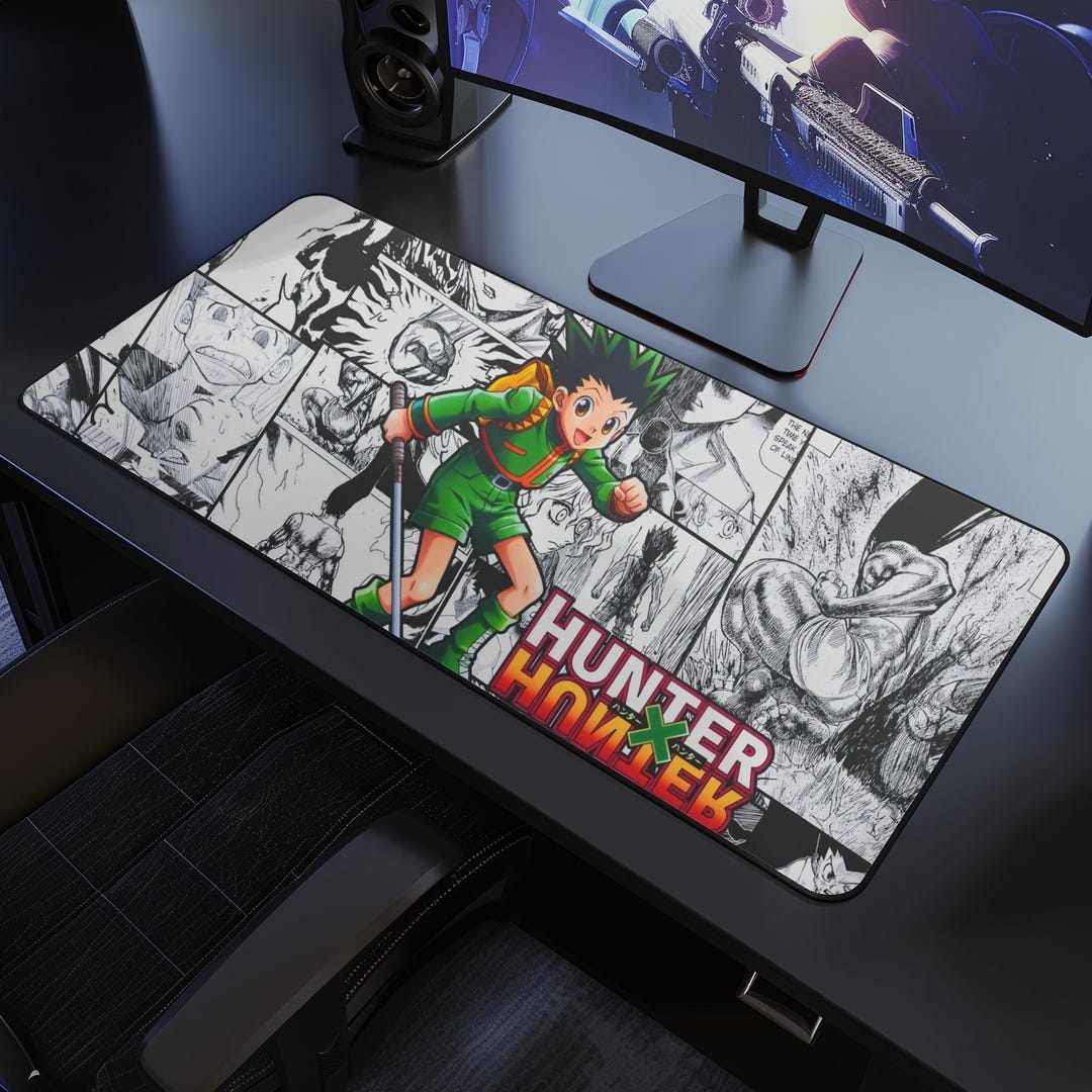 Hunter X Hunter Gon Anime Desk Mat Gamer Gift for All Japanese Manga ...