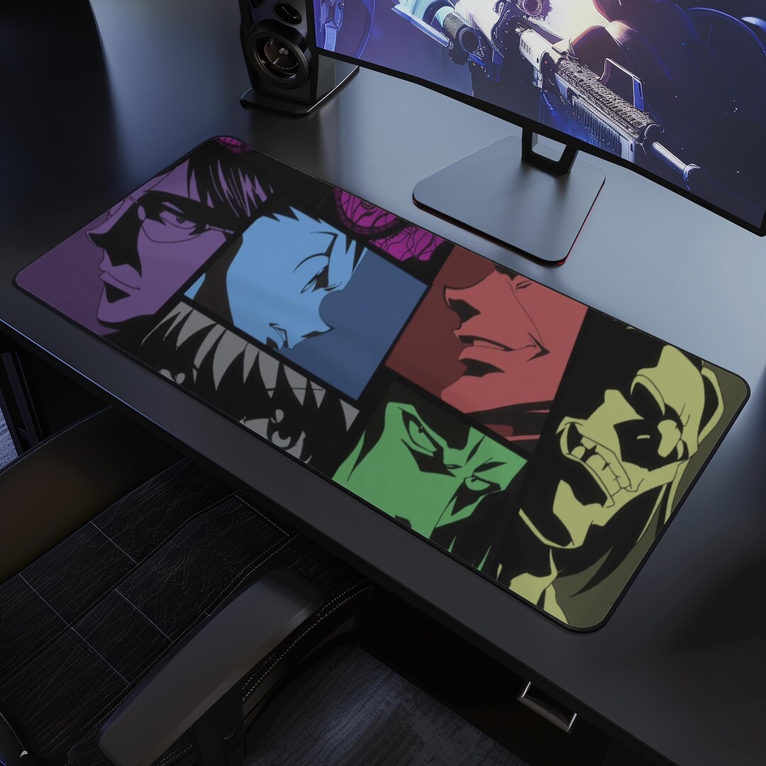 Hunter X Hunter Killua Gon & Crew Anime Desk Mat Gamer Gift for All ...