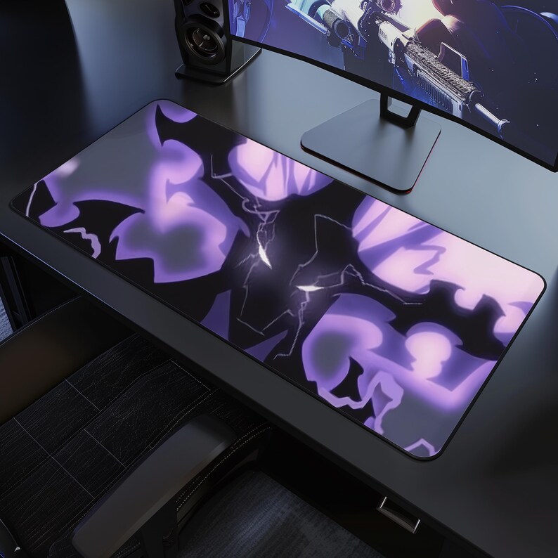 Solo Leveling Sung Jinwoo Igris Desk Mat 3 Sizes Mouse Pad Korean Anime ...
