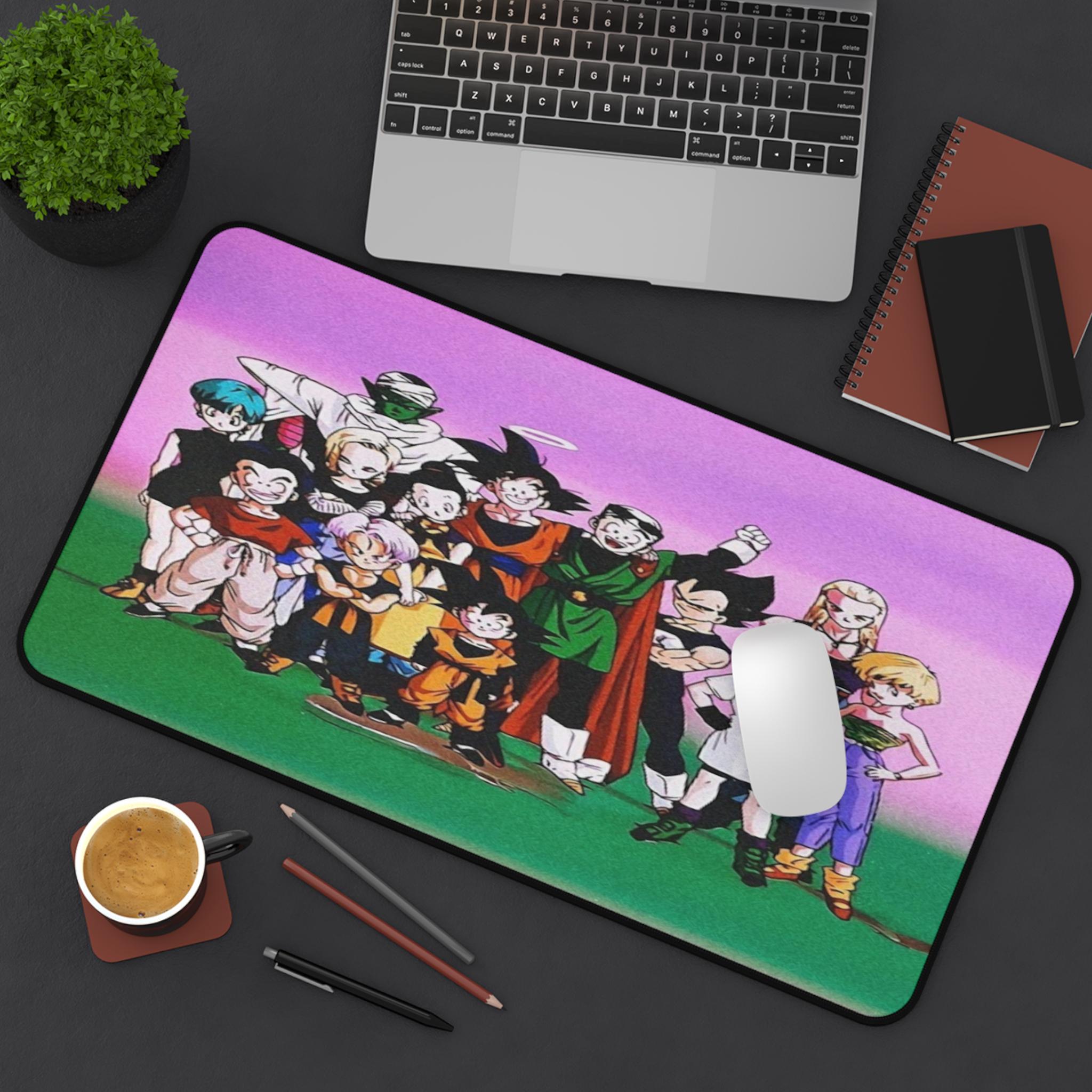 Goku, Krillin & Crew DBZ Desk Mat Dragon Ball Z Anime Mouse Pad 3 Sizes ...