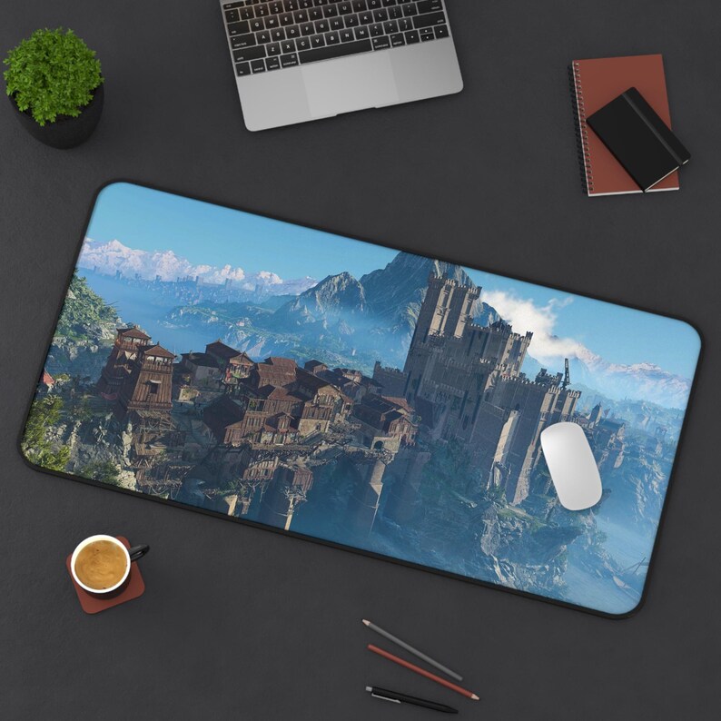 Baldur's Gate 3 Desk Mat Premium Fantasy Gaming Playmat Dnd Inspired ...