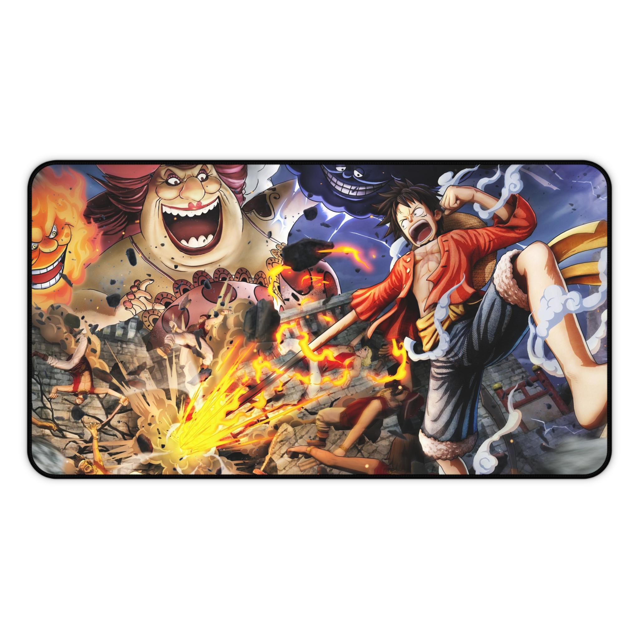 One Piece Anime Desk Mat Luffy Action Playmat gamer Gift for All ...