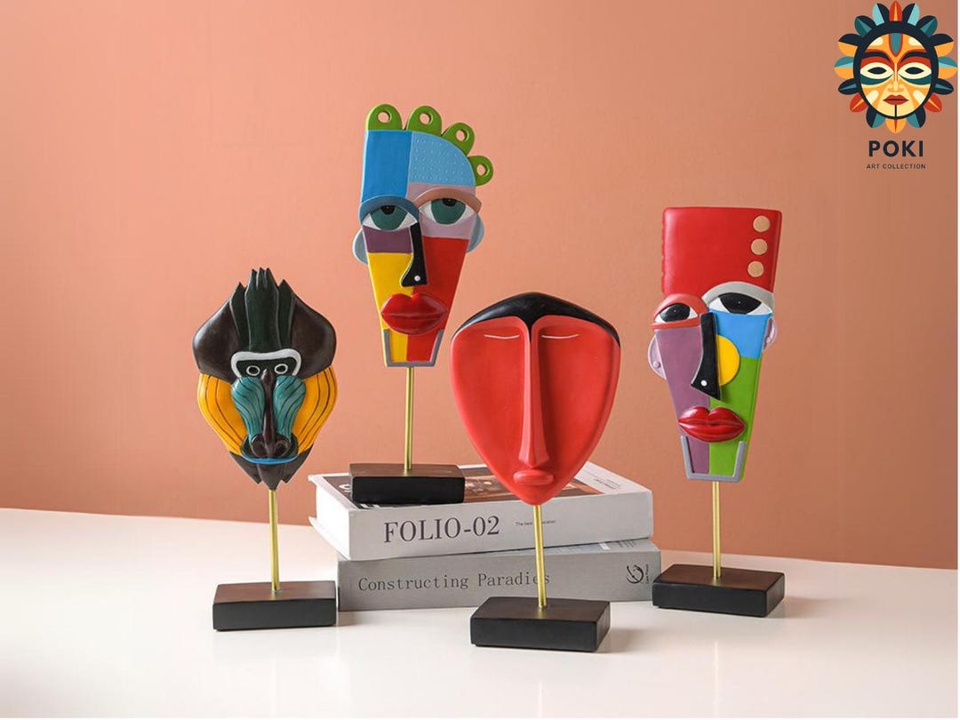 Creative Modern Minimalist Sculpture - Handmade Abstract Home Decor ...