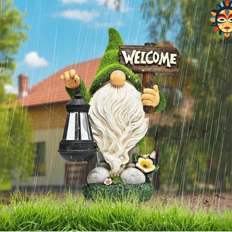 Gnome Garden Decor - Etsy