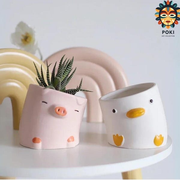 Cute Pots - Etsy