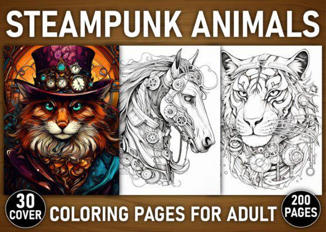 Steampunk Animals, Gear Driven Animals, Victorian Sci-fi Animals - Etsy