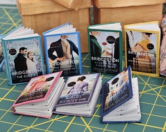 Bridgerton Books 1 - 5 Miniature Printable Template - Etsy