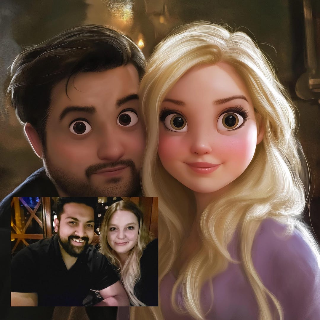 Custom Portrait Animation - Etsy