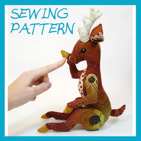 Plush Sewing Pattern - Etsy