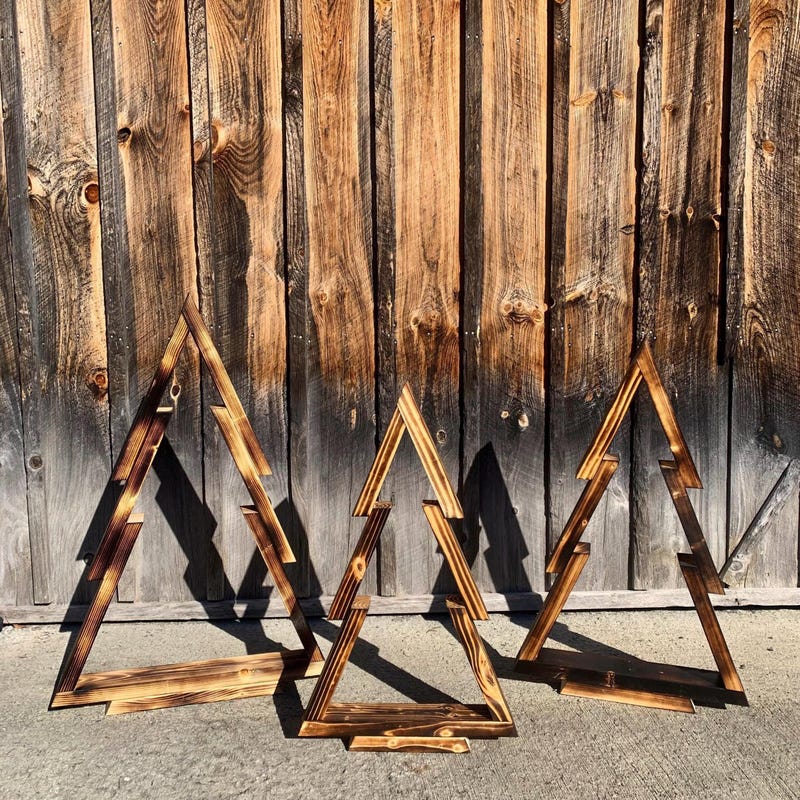 Wood Christmas Tree - Etsy