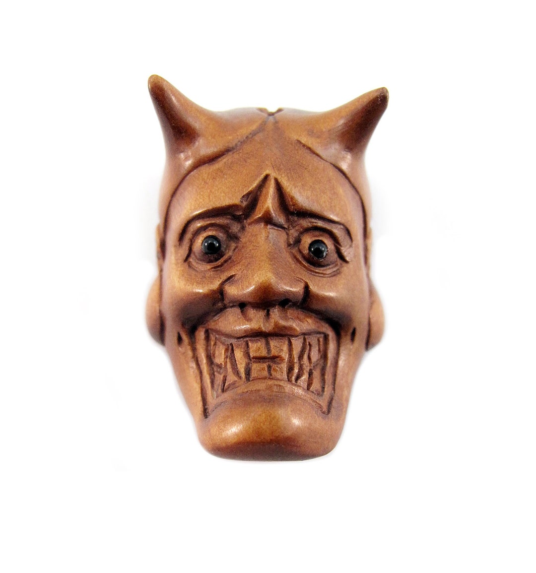 Japanese Hania Mask of Mythic Woman Turned Demon by Jealousy Hand ...