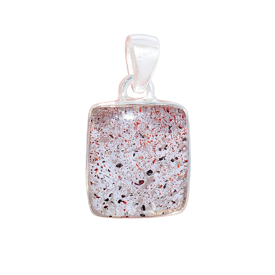 Genuine Orire Quartz Pendant in Fun Cushion Shape - Etsy