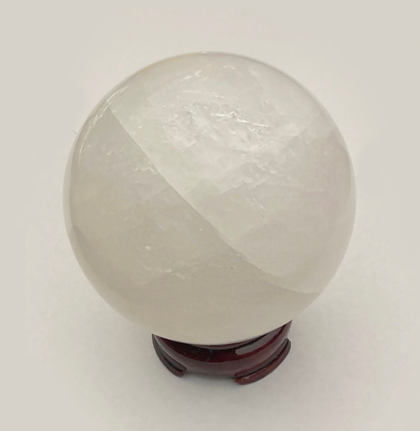 Milky Quartz Sphere 80mm From Twinned Crystal - Etsy