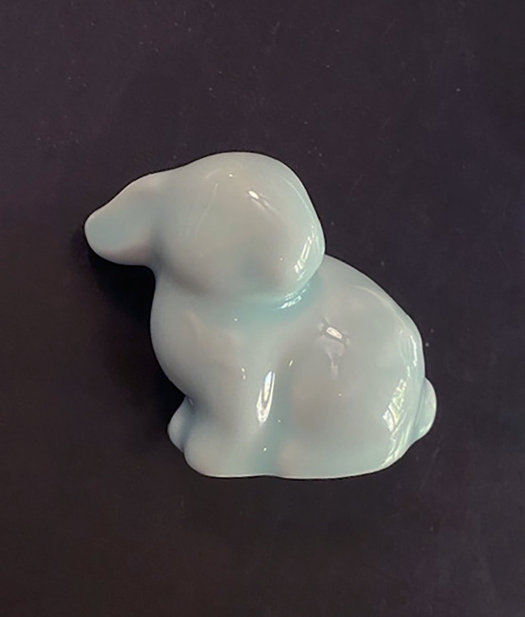 Chinese Year of the Rabbit Figurine Celadon Glazed Porcelain - Etsy