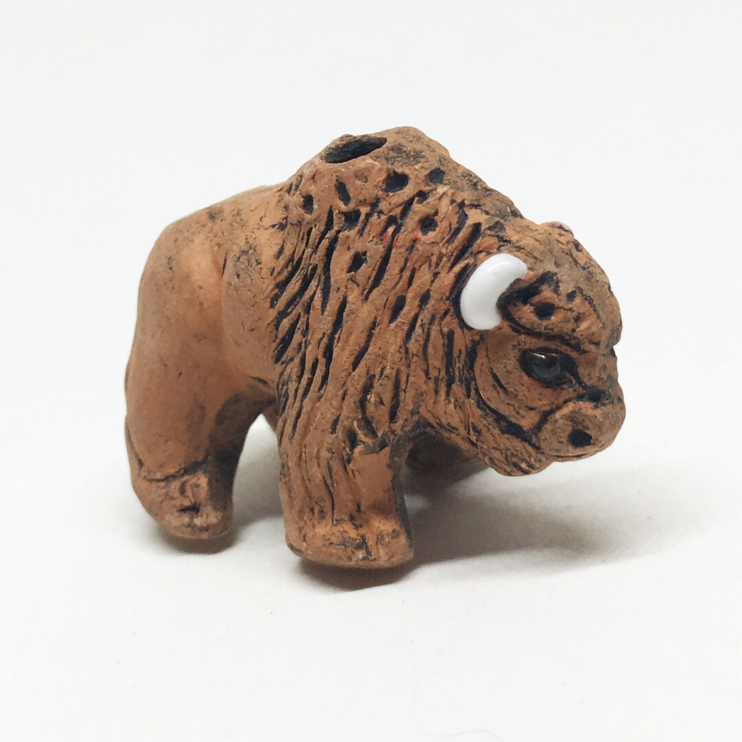 Buffalo Ceramic Bead - Etsy