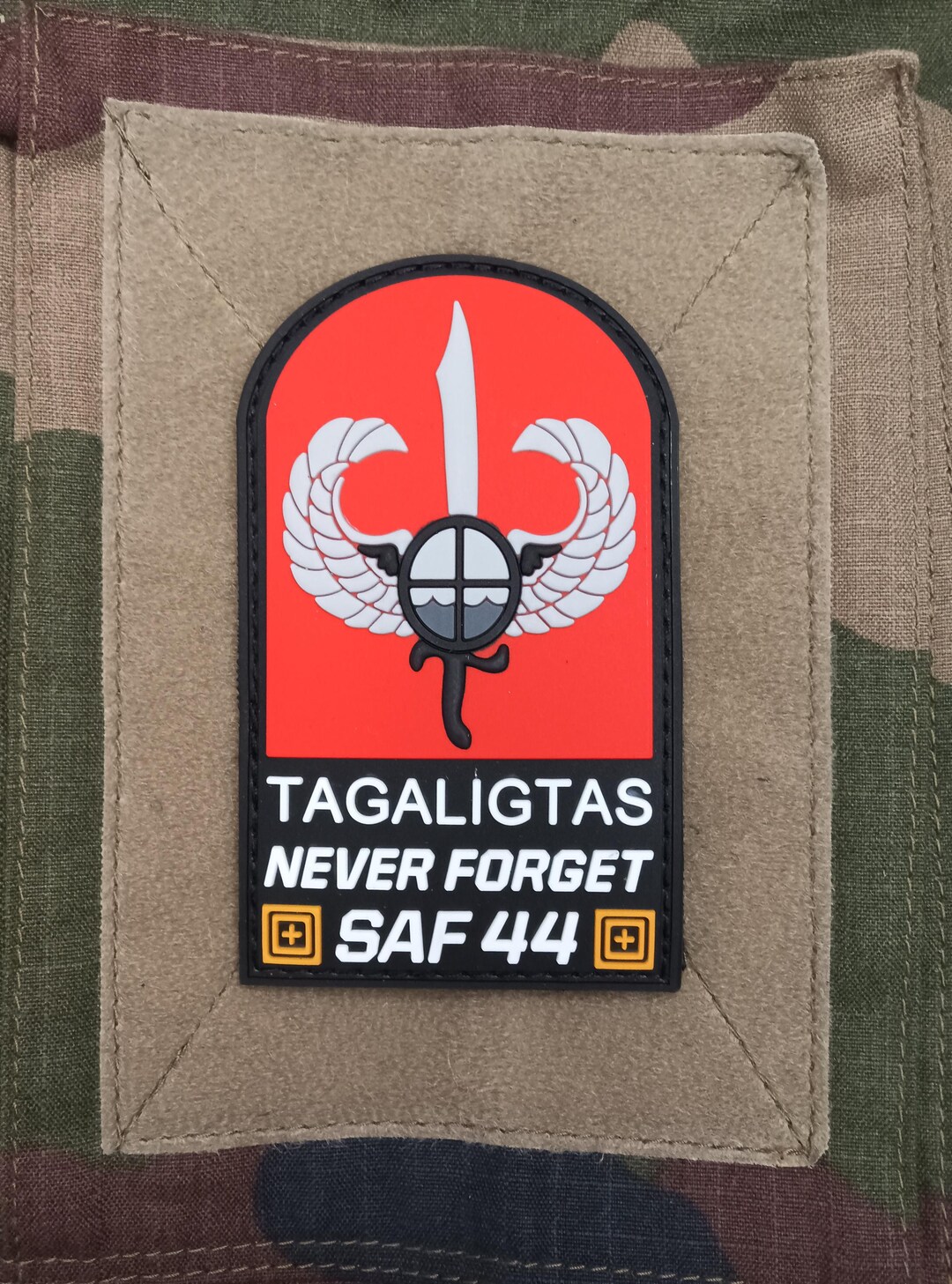 Tactical Patch 5.11 Tactical never Forget Tagaligtas SAF 44 - Etsy