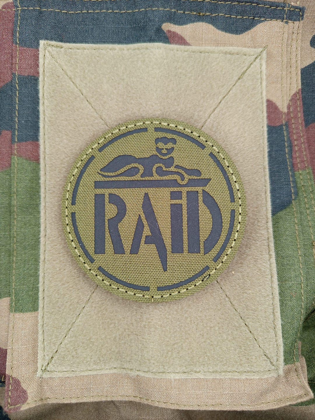 RAID Special Edition Tactical Patch - Camouflage Military Style - Etsy