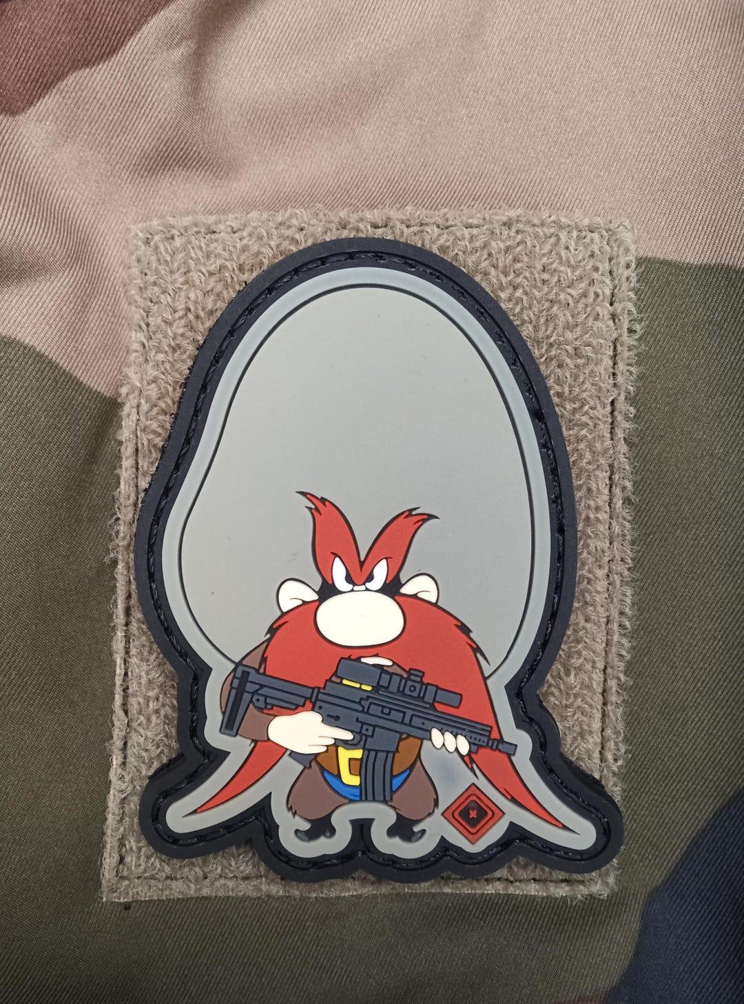 Tactical Yosemite Sam PVC Patch Humor and Style Velcro Badge - Etsy