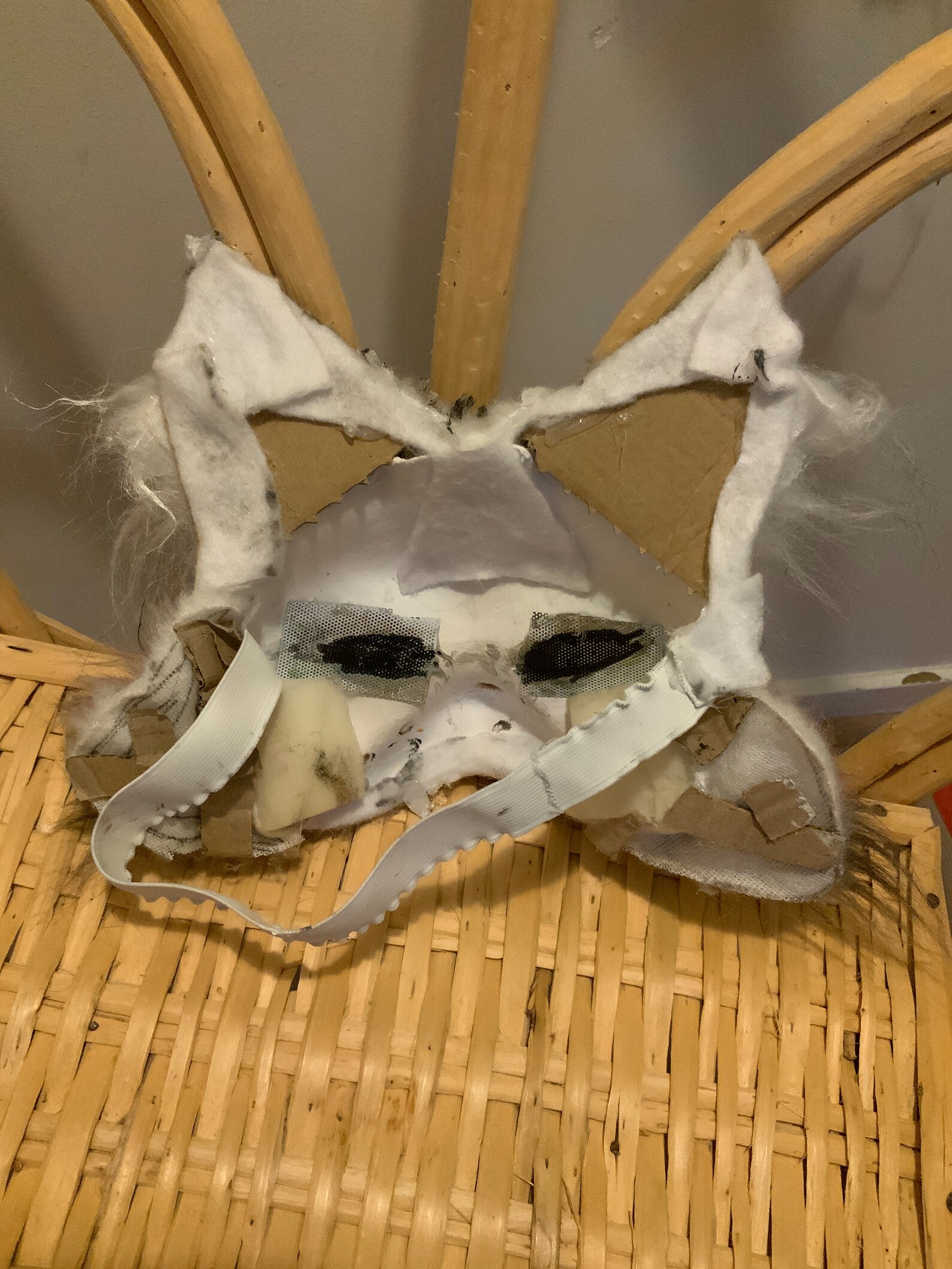 Handmade Floppa Cat Paper Mask Velted and Custom Painted - Etsy