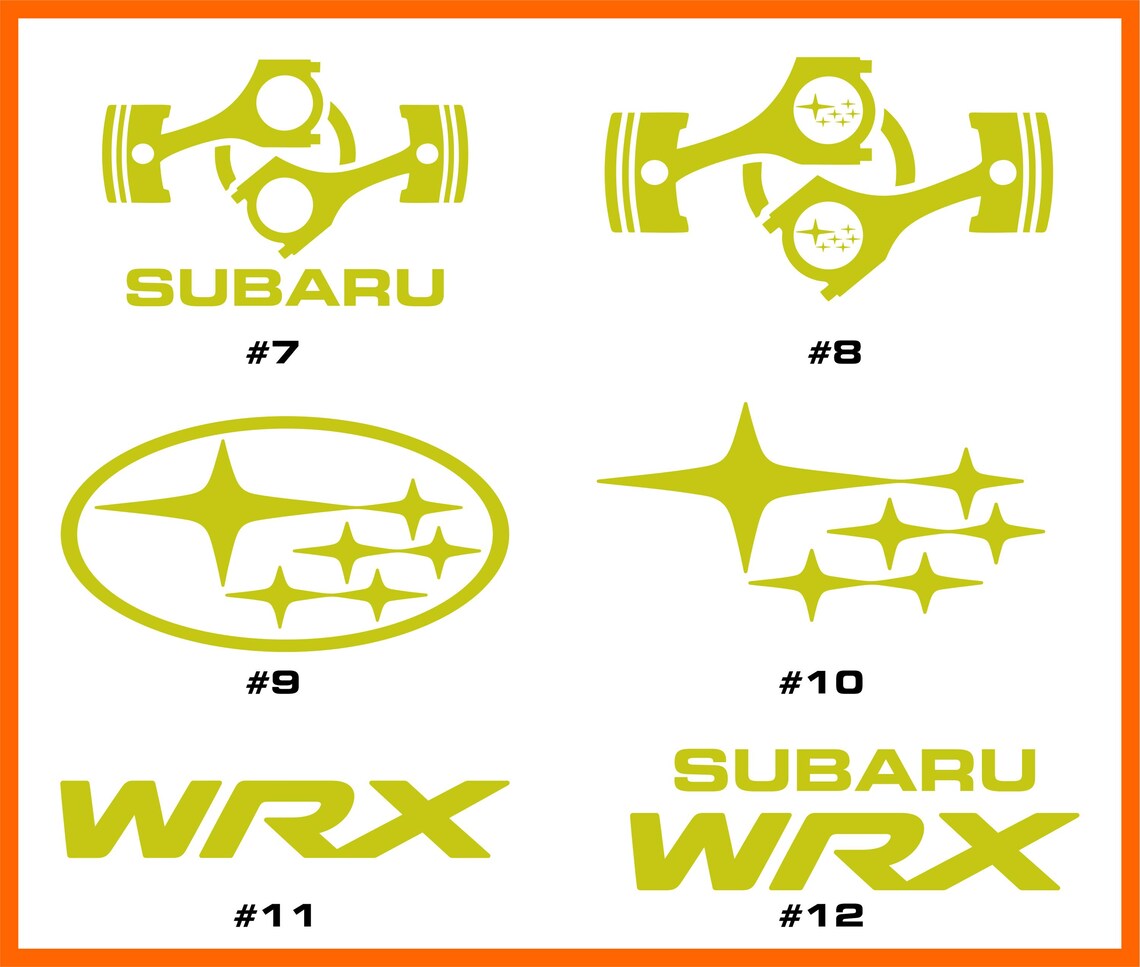 T-shirt Subaru Logo, Subies Stars Tee, Car Lover T Shirt, Subaru STI ...