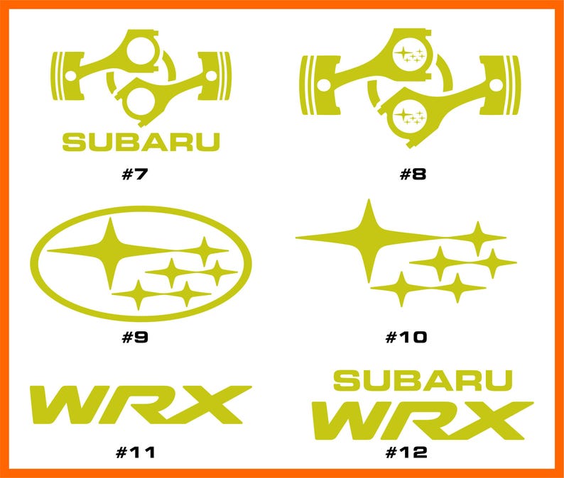 T-shirt Subaru Logo, Subies Stars Tee, Car Lover T Shirt, Subaru STI ...