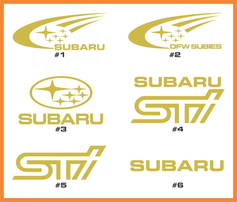 T-shirt Subaru Logo, Subies Stars Tee, Car Lover T Shirt, Subaru STI ...