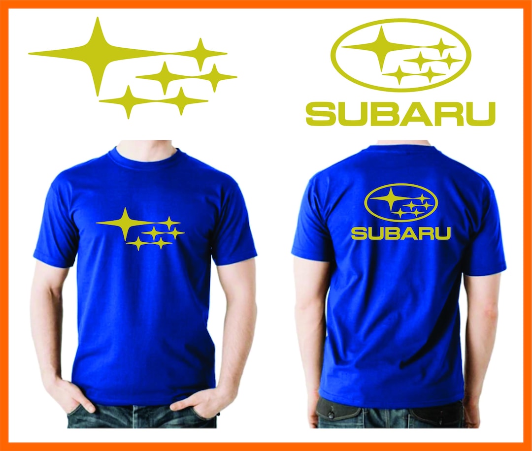 T-shirt Subaru Logo, Subies Stars Tee, Car Lover T Shirt, Subaru STI WRX Impreza Forester T ...