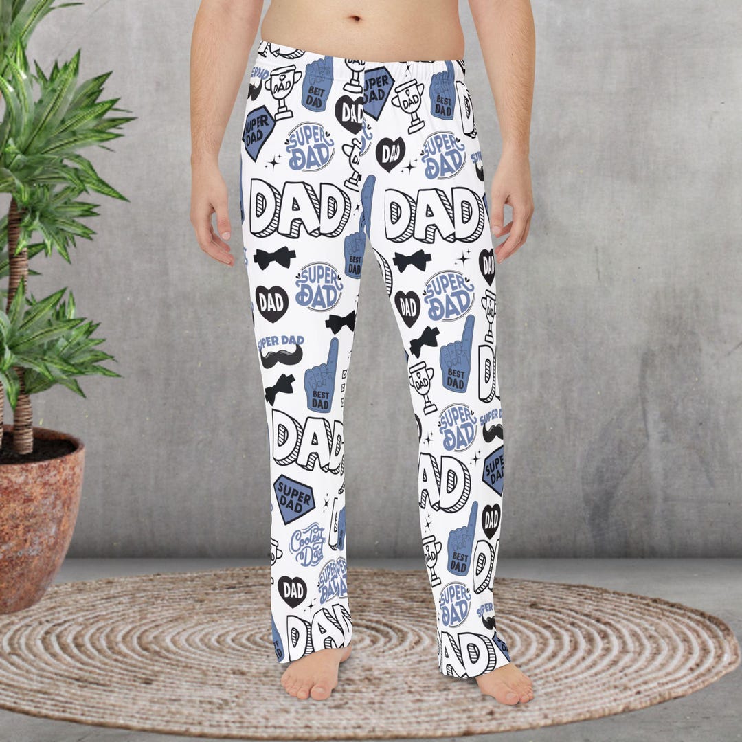 Men's Pajama Pants, Best Daddy Pajama Pants, Father Pajama Pants ...