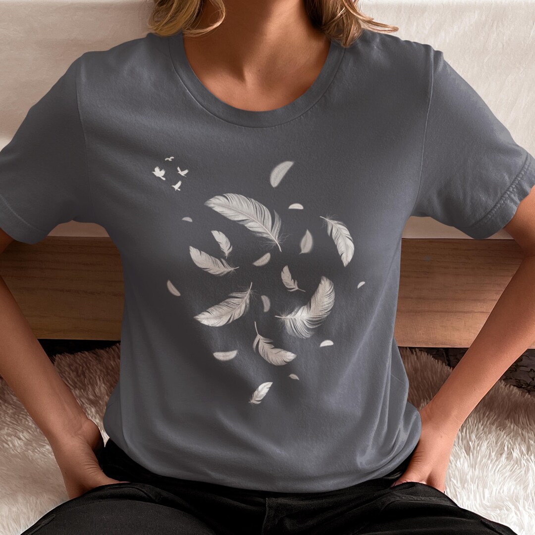 Feather Birds Shirt, Feather Birds Shirt, Faith Love Freedom, Feathers ...