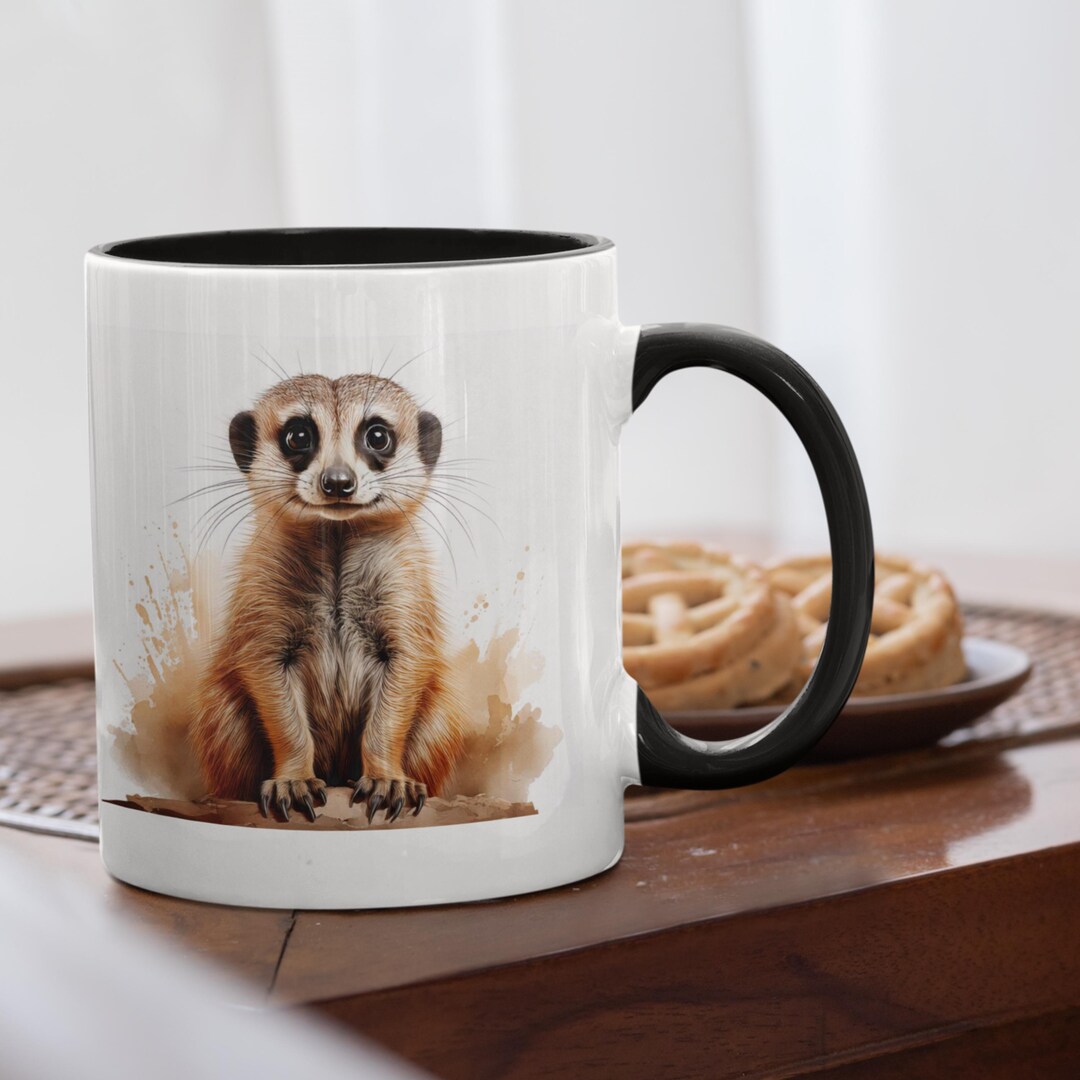 Meerkat Mug, Meerkat Cup, Suricata Coffee Mug, Meerkat Lovers Mug ...