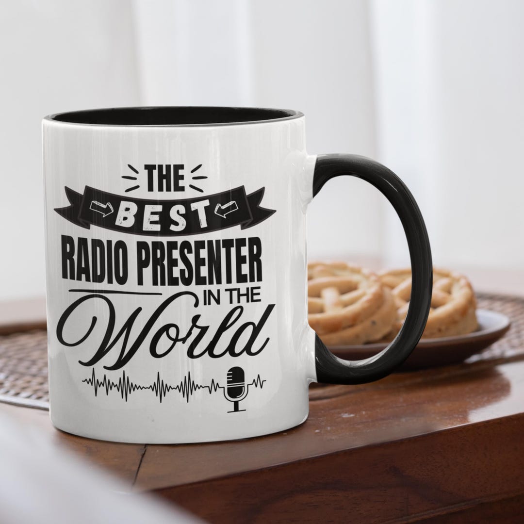 Best Radio Presenter Mug, Radio Presenter Gift Mug, Radio Presenter ...