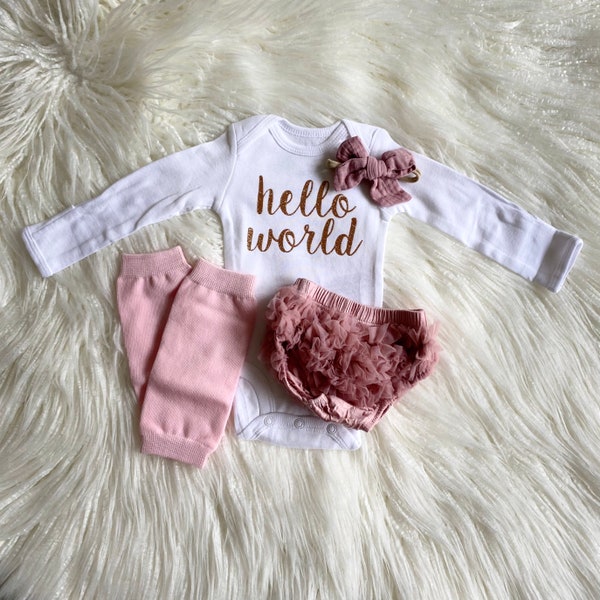 Baby Girl Coming Home Outfit Winter - Etsy