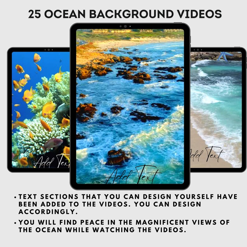 25 Ocean Background Videos, Stunning Ocean Clips for Relaxation ...