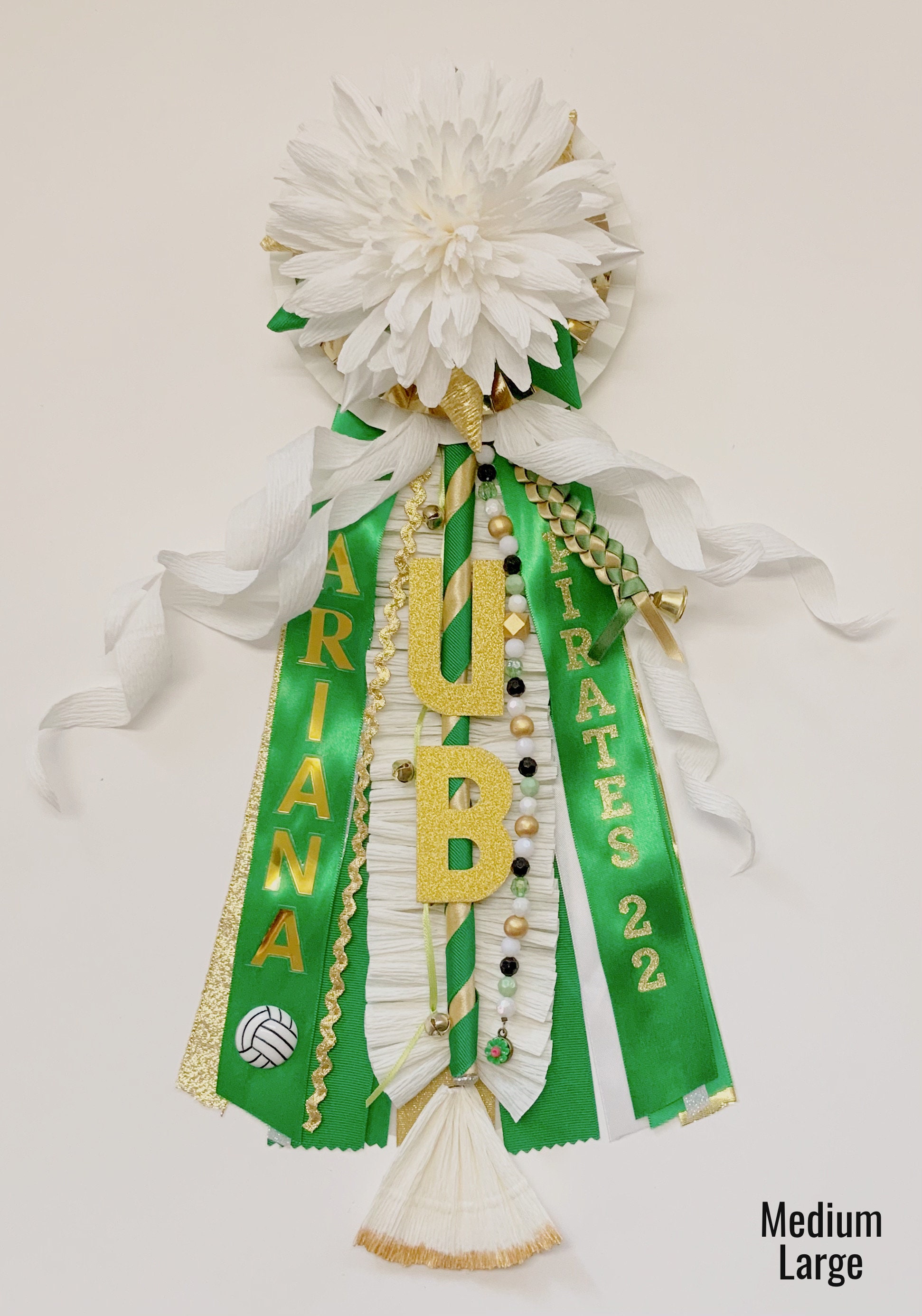 Custom School Spirit Mum Pin – Homecoming Corsage - Etsy