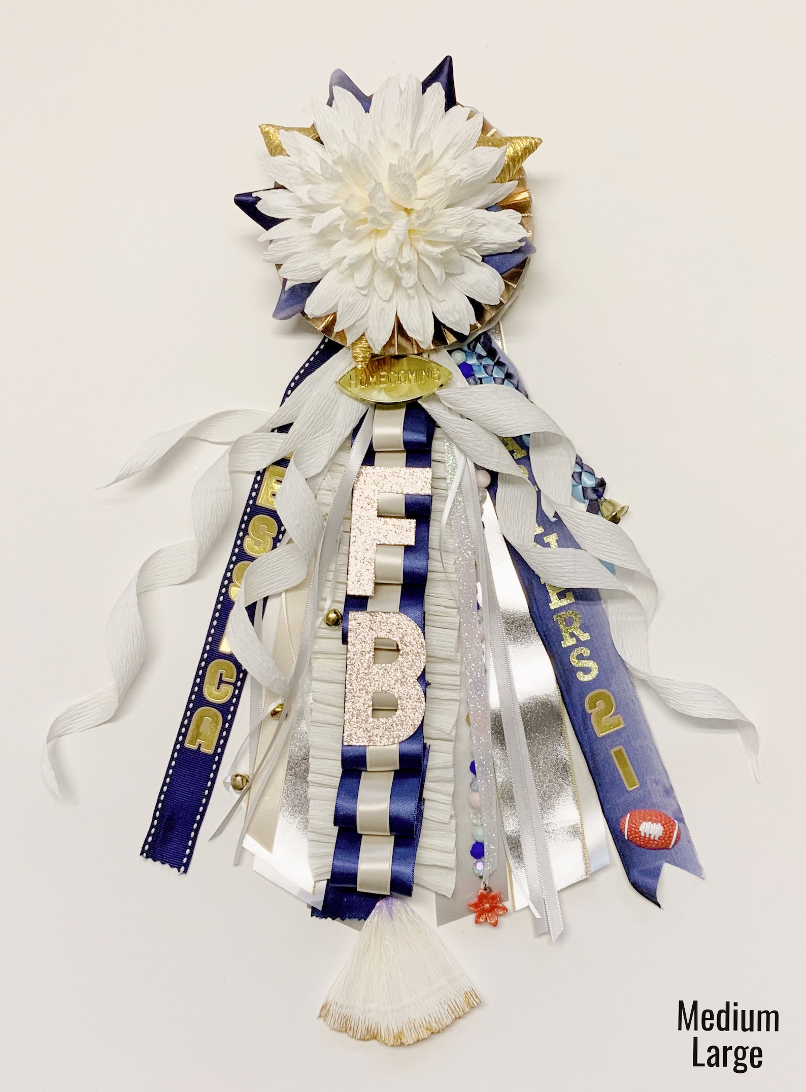 Custom School Spirit Mum Pin – Homecoming Corsage - Etsy