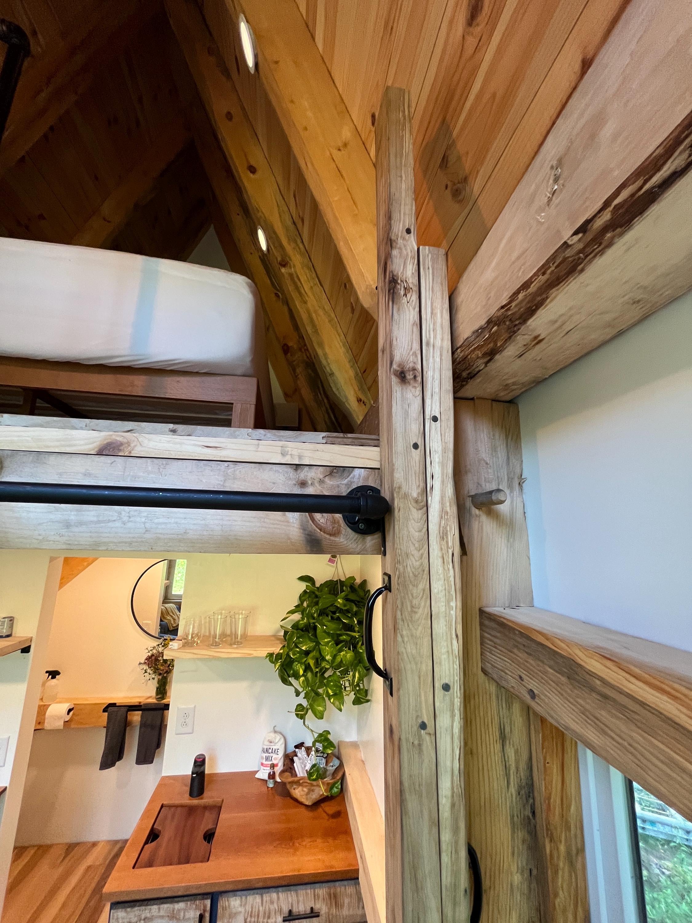 Maple - Handmade Custom Folding Loft Ladder - Etsy